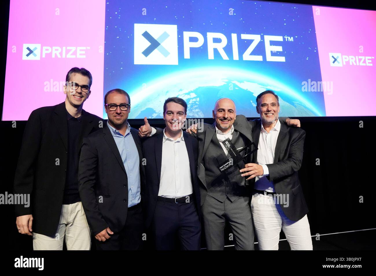 IMAGE DISTRIBUTED FOR XPRIZE FOUNDATION - NetZero team members, from ...