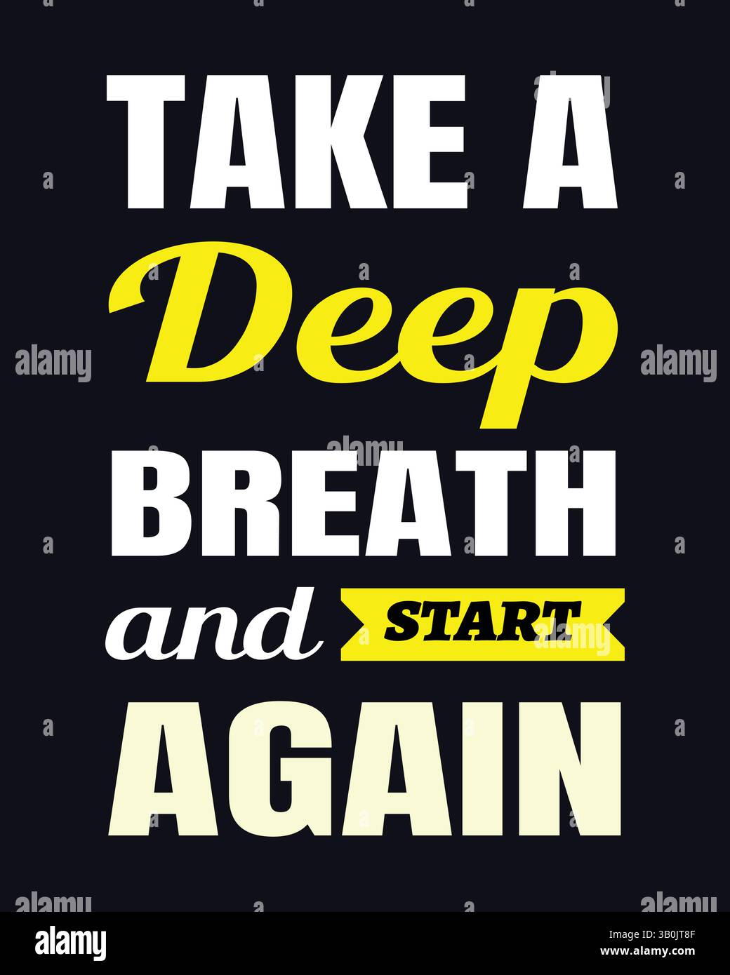 Minimal typography Stock Vector Images - Alamy