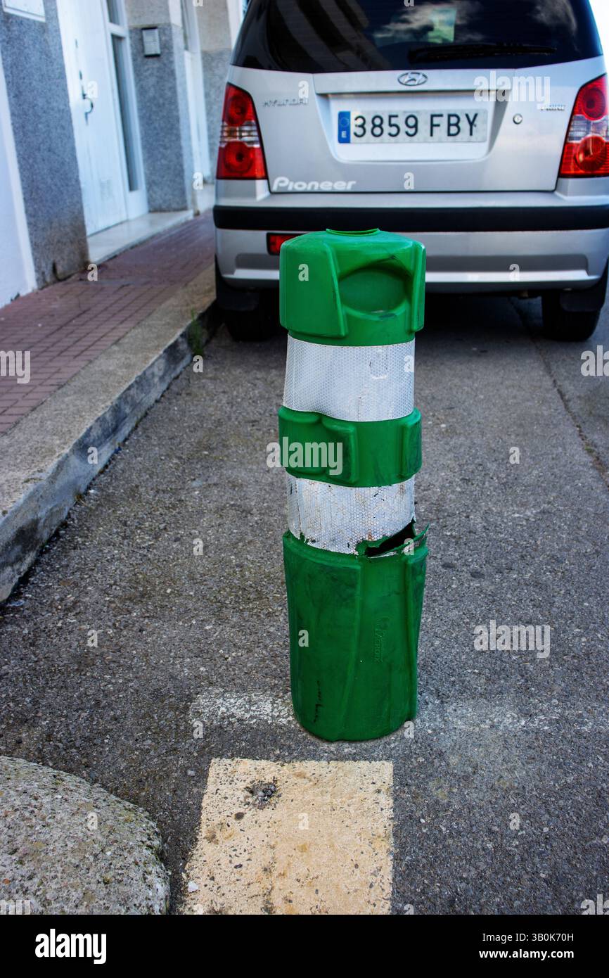 CIUTADELLA DE MENORCA, MENORCA, SPAIN - SEPTEMBER 24, 2023 green and ...