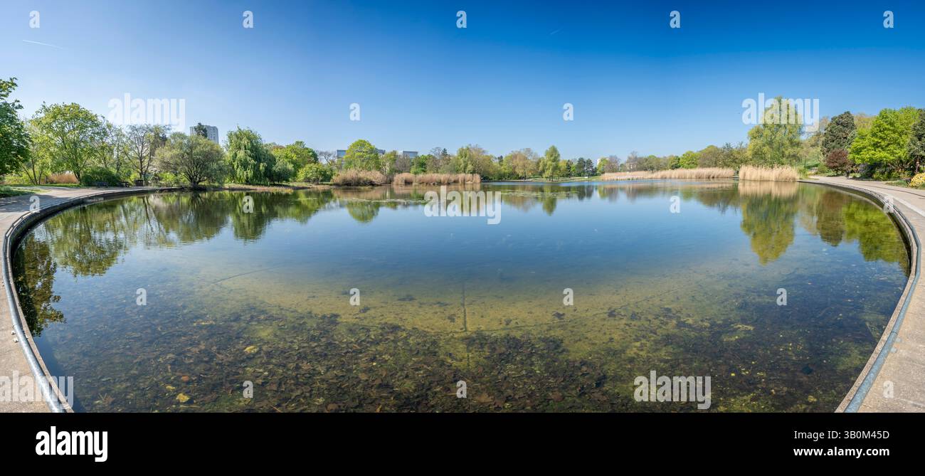 Nanterre, France - 04 11 2025: Andre Malraux Park. Panoramic view of ...