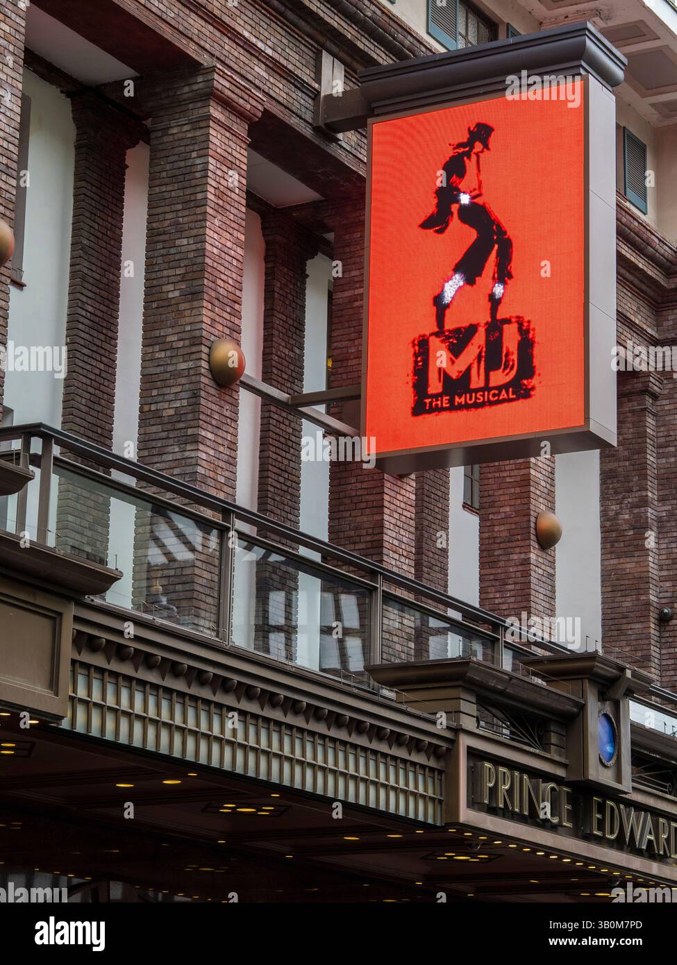 MJ The Musical Sign, at The Prince Edward Theatre, Soho, London ...