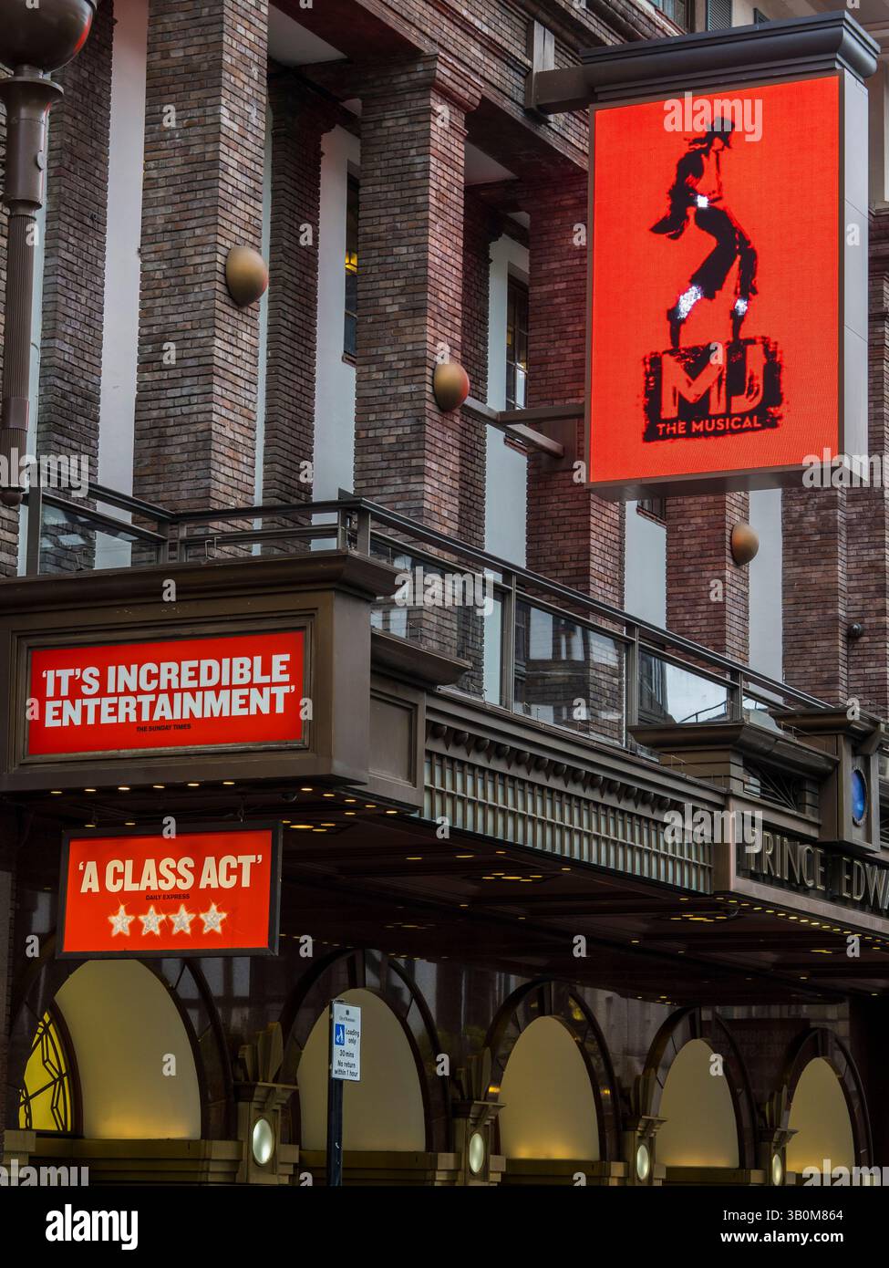MJ The Musical Sign, at The Prince Edward Theatre, Soho, London ...