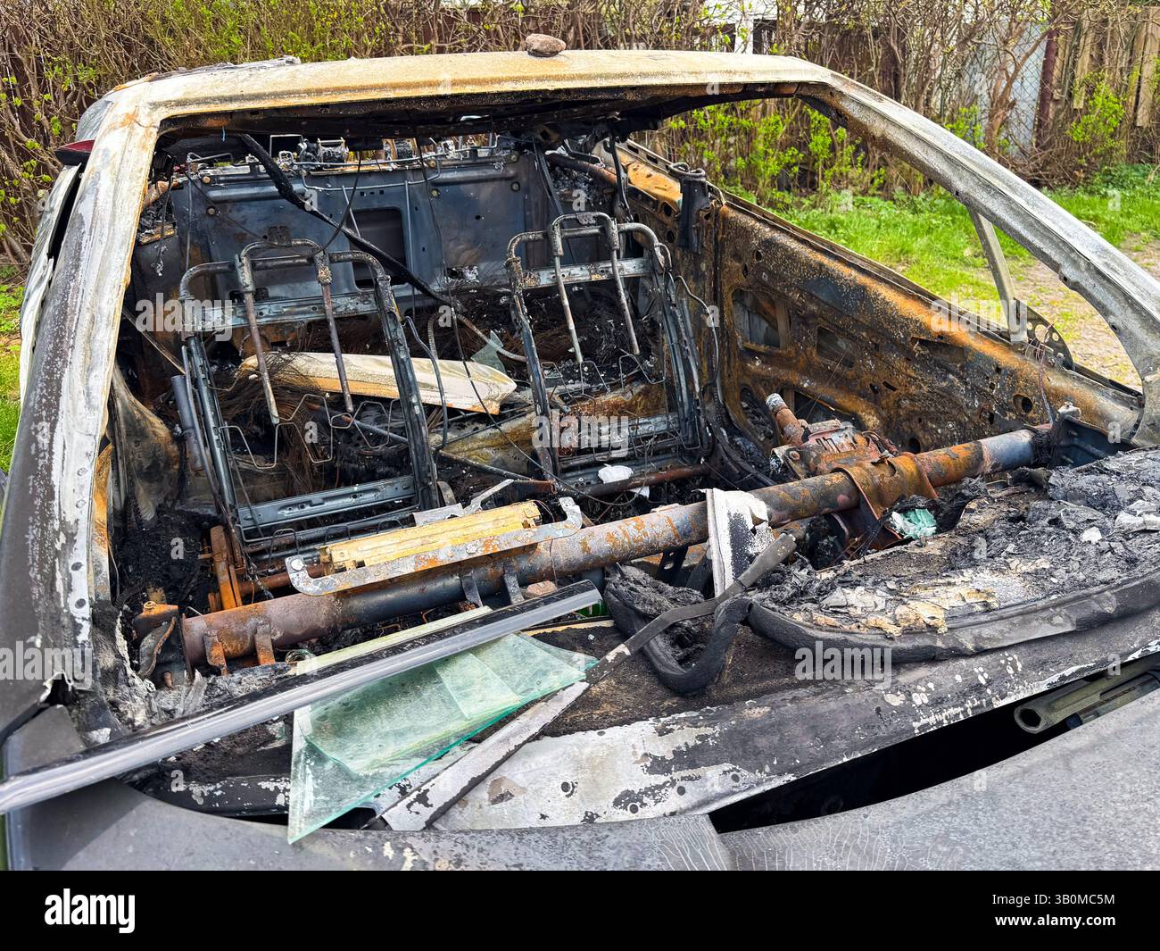 Interior abandoned car scrap hi-res stock photography and images - Alamy