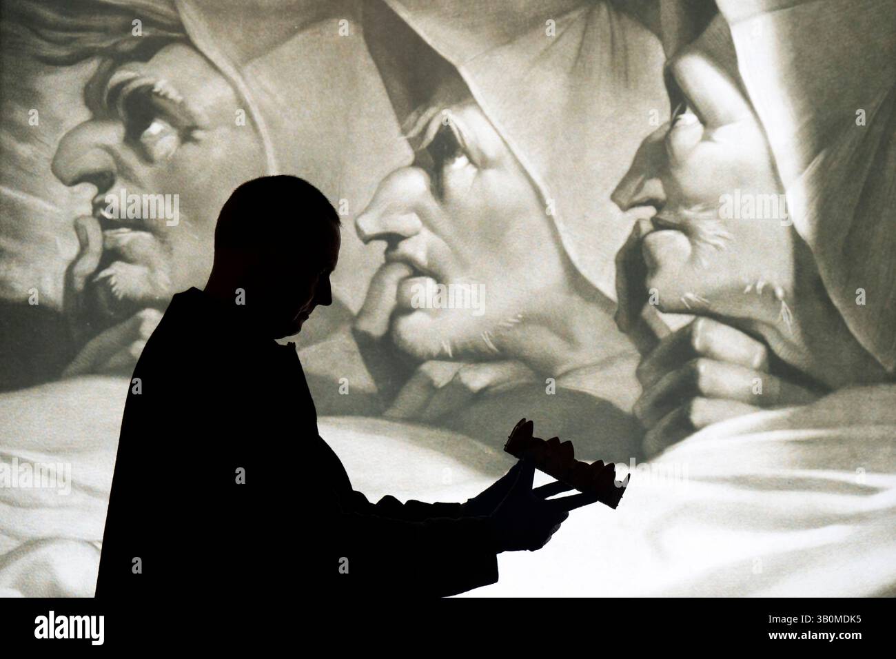 Andrew Wallace takes a closer look at the crown worn by actor Michael ...