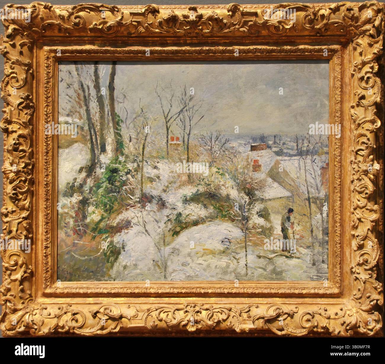 Winter in the british countryside Stock Vector Images - Alamy