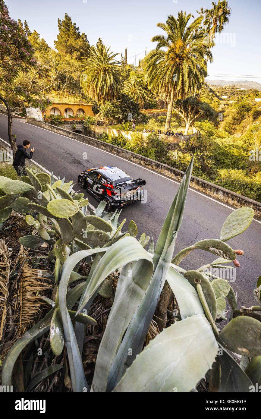 Las Palmas, Espagne. 24th Apr, 2025. 17 Sébastien OGIER, Vincent ...