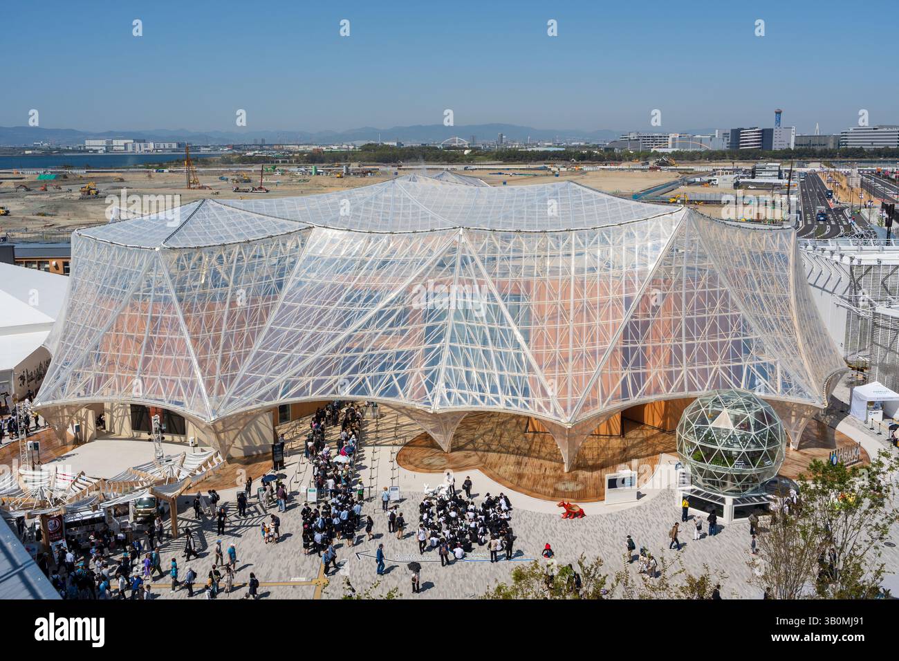 Osaka, Japan - April 21 2025 : Osaka Healthcare Pavilion Nest for ...