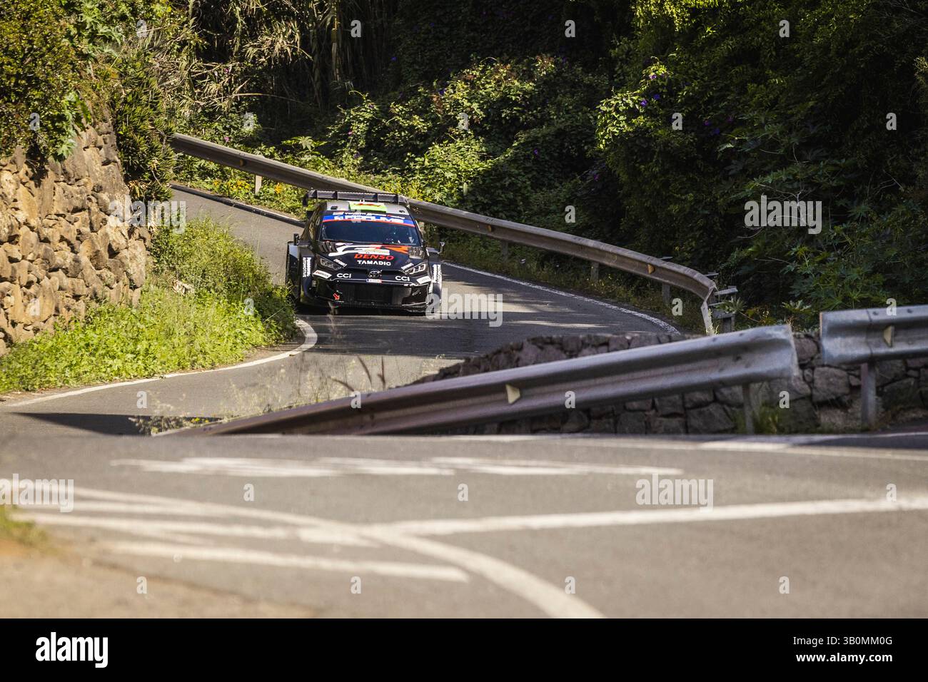 Las Palmas, Espagne. 24th Apr, 2025. 33 Elfyn EVANS, Scott MARTIN ...