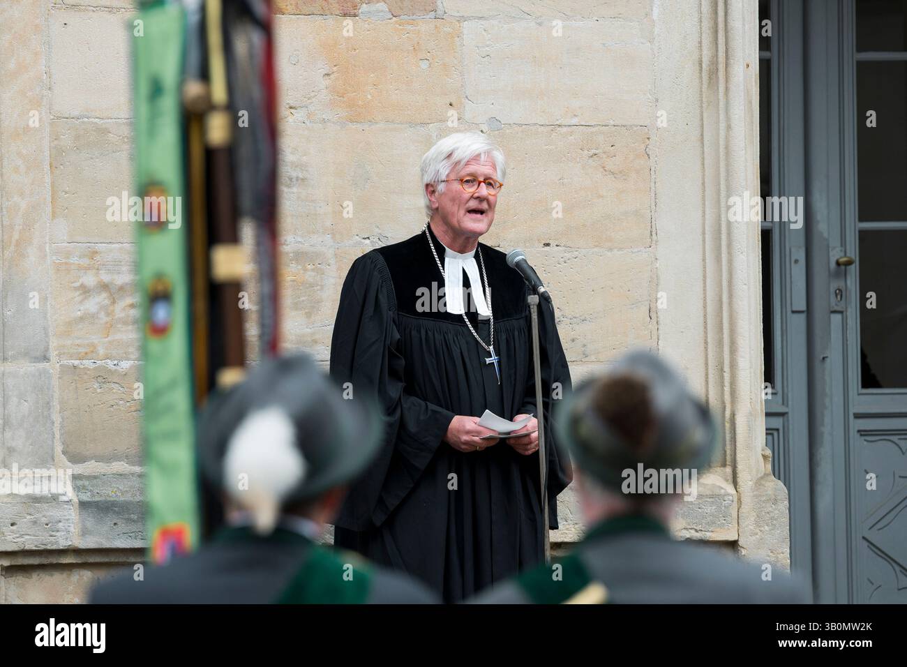 Coburg, Germany. 24th Apr, 2025. At the funeral service for Prince ...