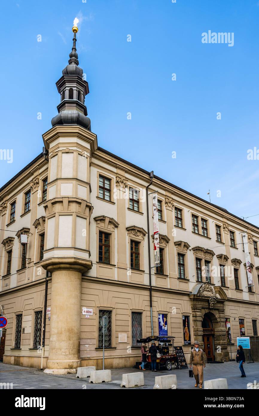 Palac Slechticen, a 17th-century Baroque palace in Koblizna Street near ...
