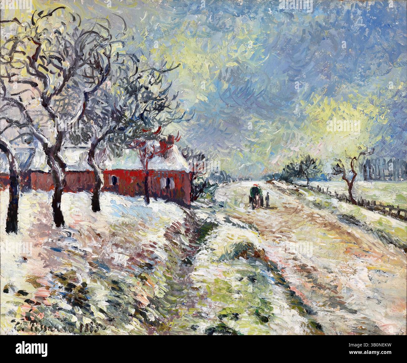 French countryside road Stock Vector Images - Alamy