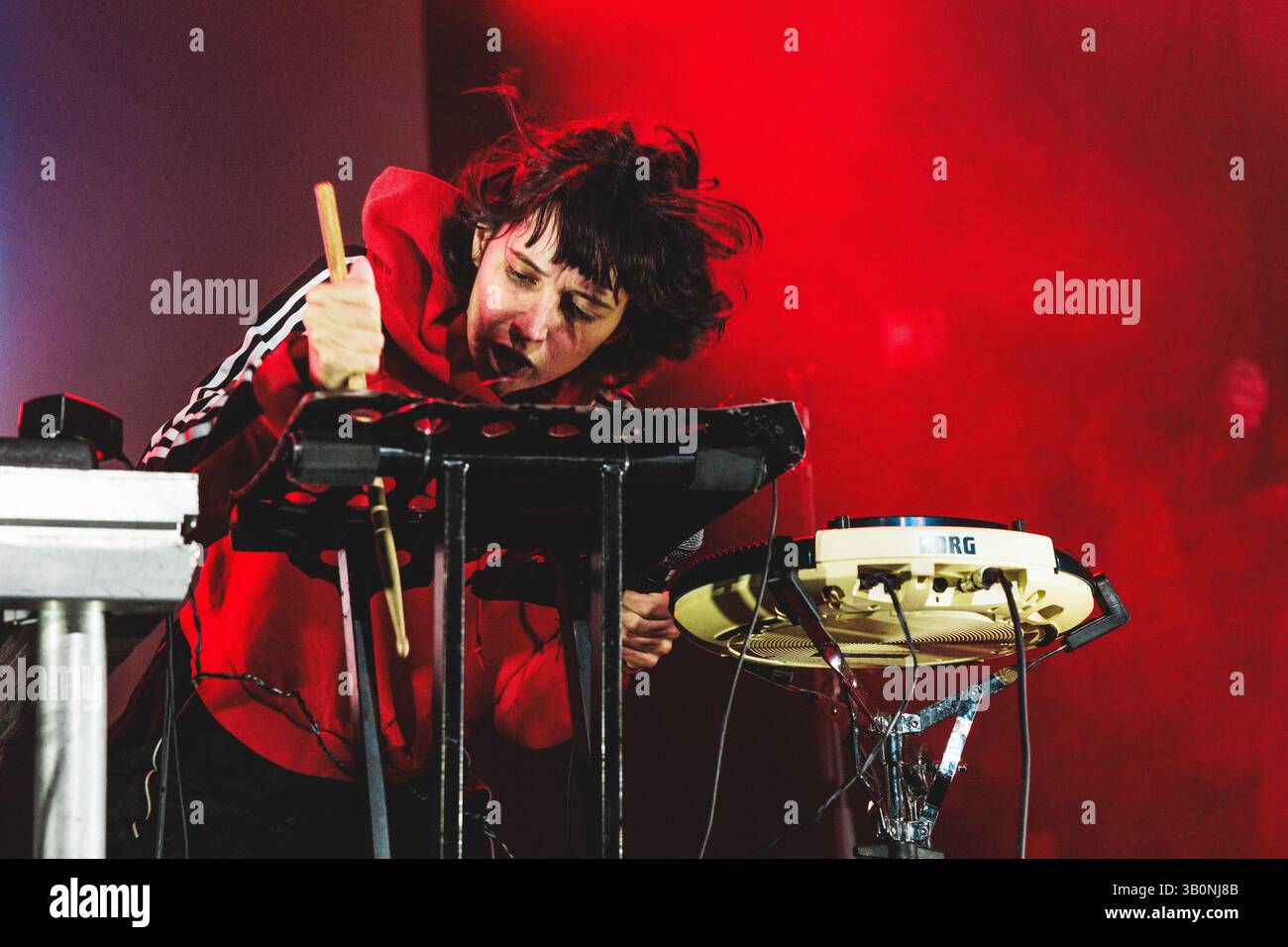 Tilburg, Netherlands. 17th, April 2025. The Spanish duo Dame Area ...