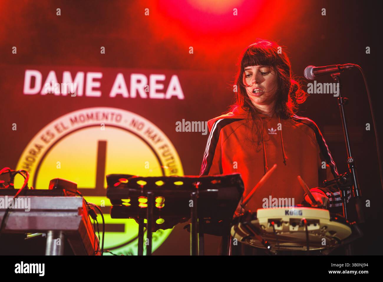 Tilburg, Netherlands. 17th, April 2025. The Spanish duo Dame Area ...