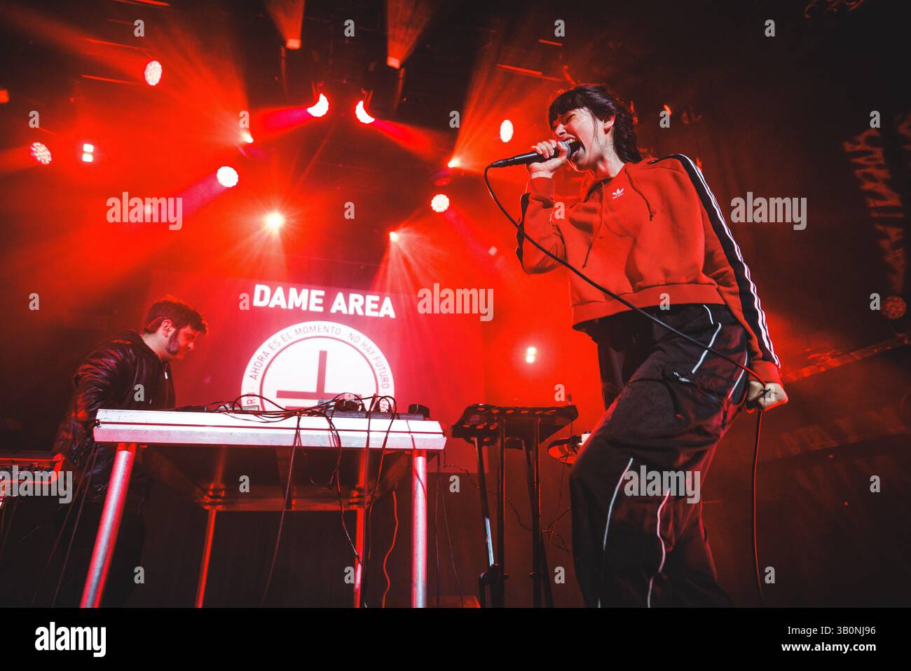 Tilburg, Netherlands. 17th, April 2025. The Spanish duo Dame Area ...