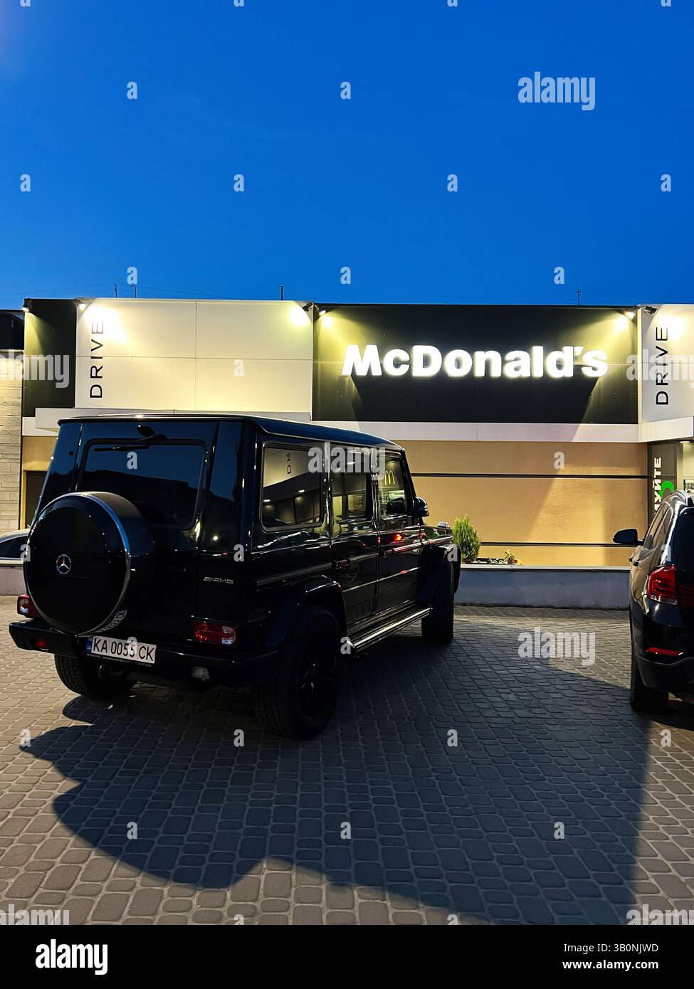 Ternpil, Ukraine - April 23, 2025: A luxury Mercedes Benz G vehicle ...