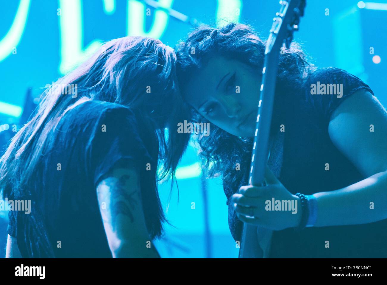 Tilburg, Netherlands. 17th, April 2025. The American doom trio Faetooth ...