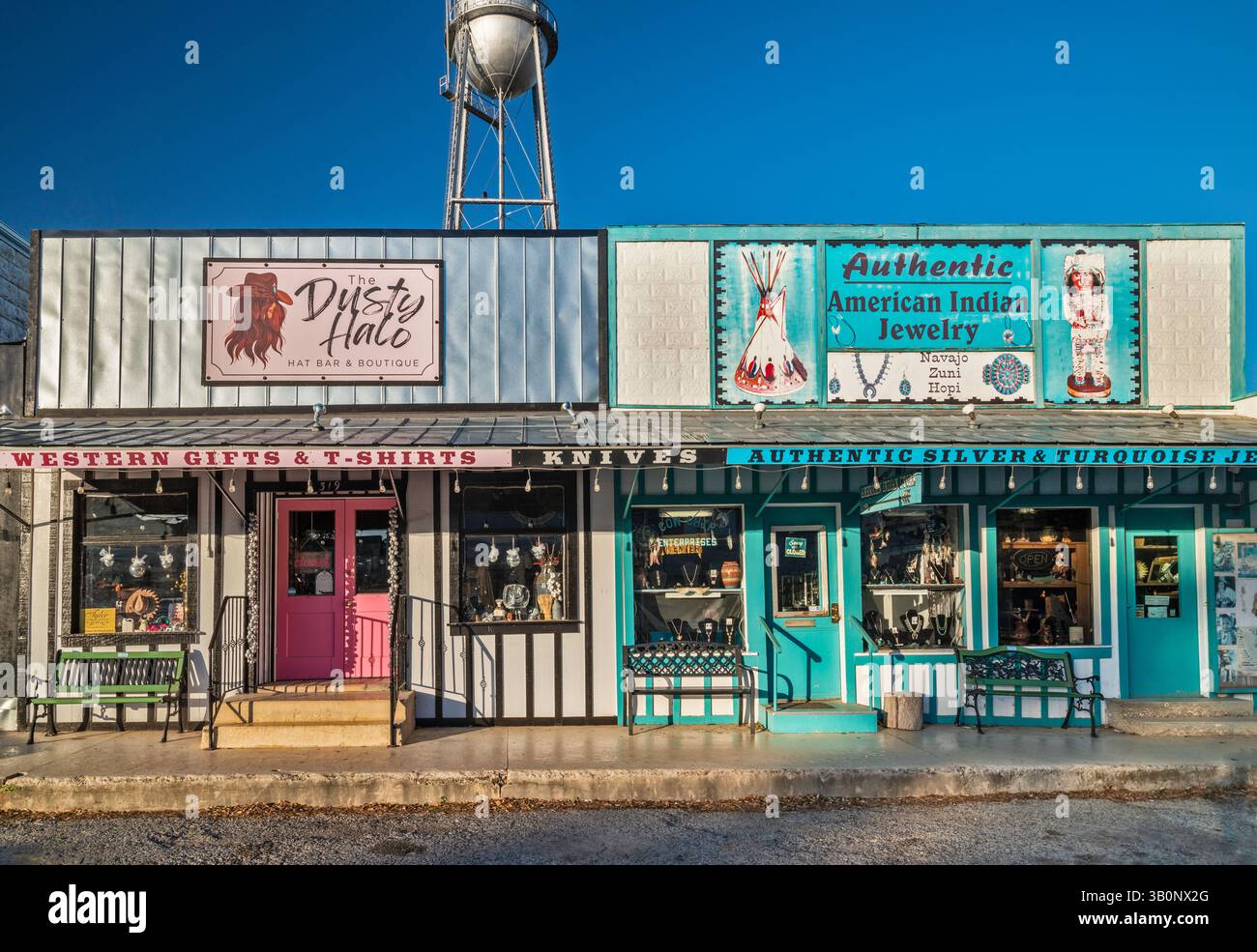 Texas hill country bandera historic hi-res stock photography and images ...