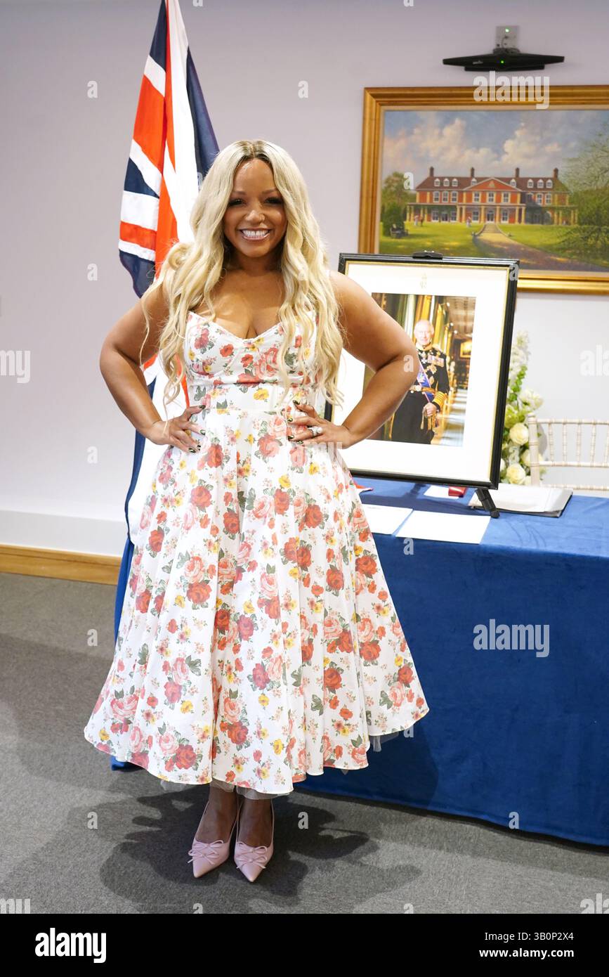 Cabaret and West End star Marisha Wallace receives her British ...