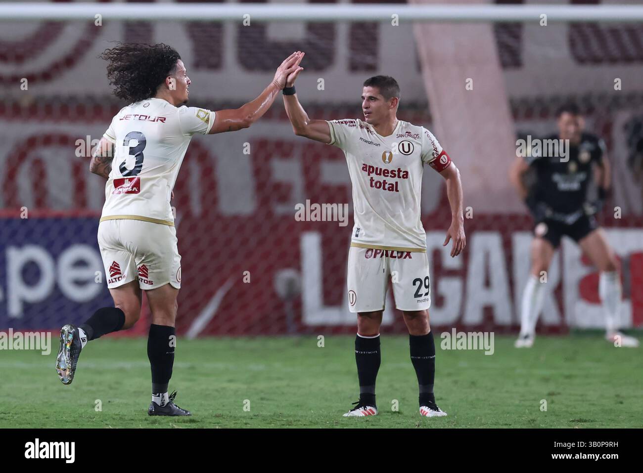 Lima, Peru. 29th Mar, 2025. William Riveros and Aldo Corzo of ...