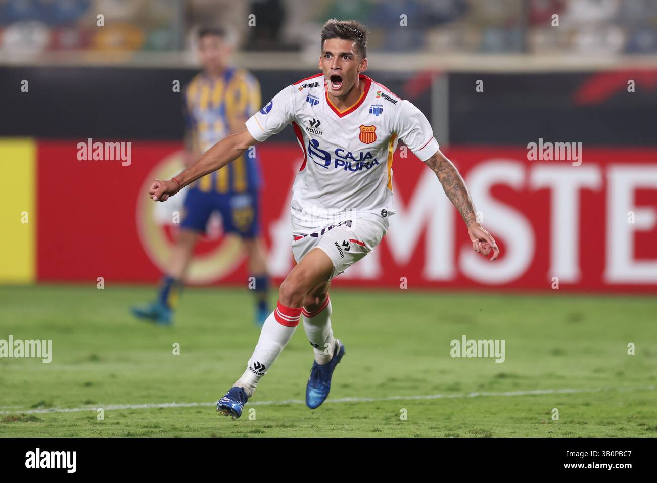 Lima, Peru. 23rd Apr, 2025. Juan Garro of Atletico Grau during the ...