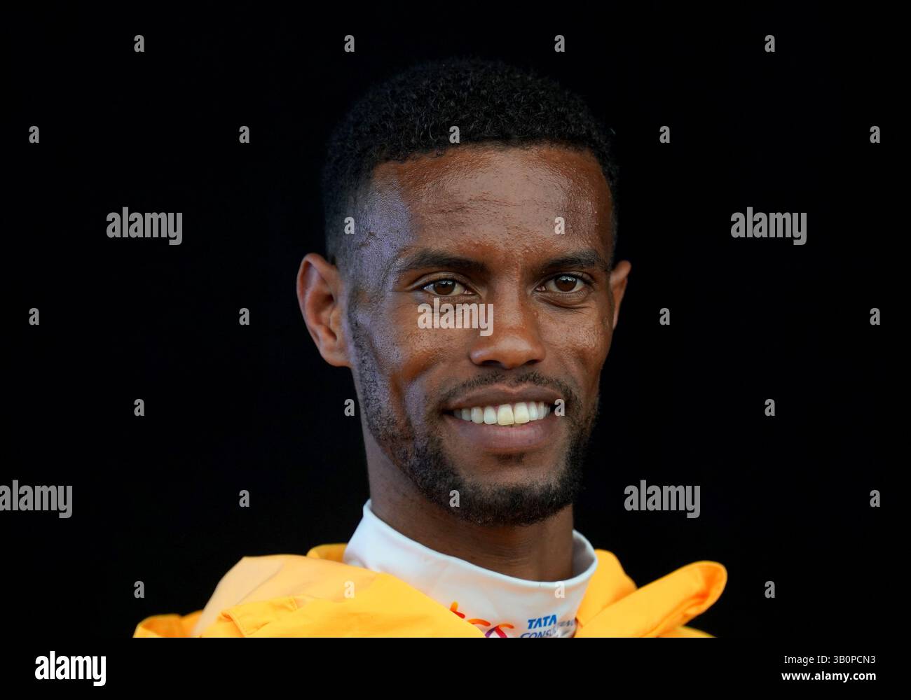 Mahamed Mahamed during the press conference held at the TCS London ...