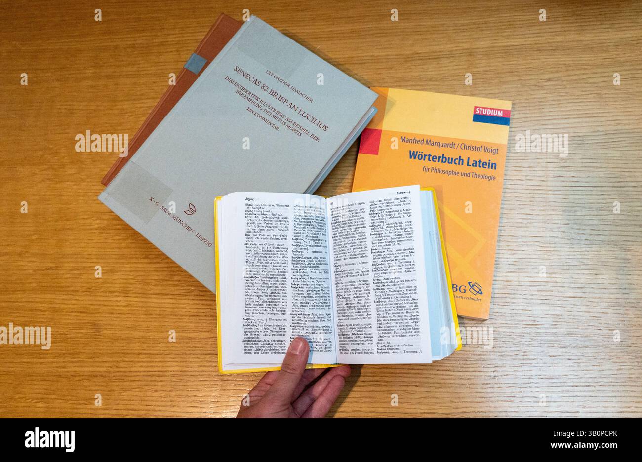PRODUCTION - 24 April 2025, Bavaria, Munich: An ancient Greek-German ...