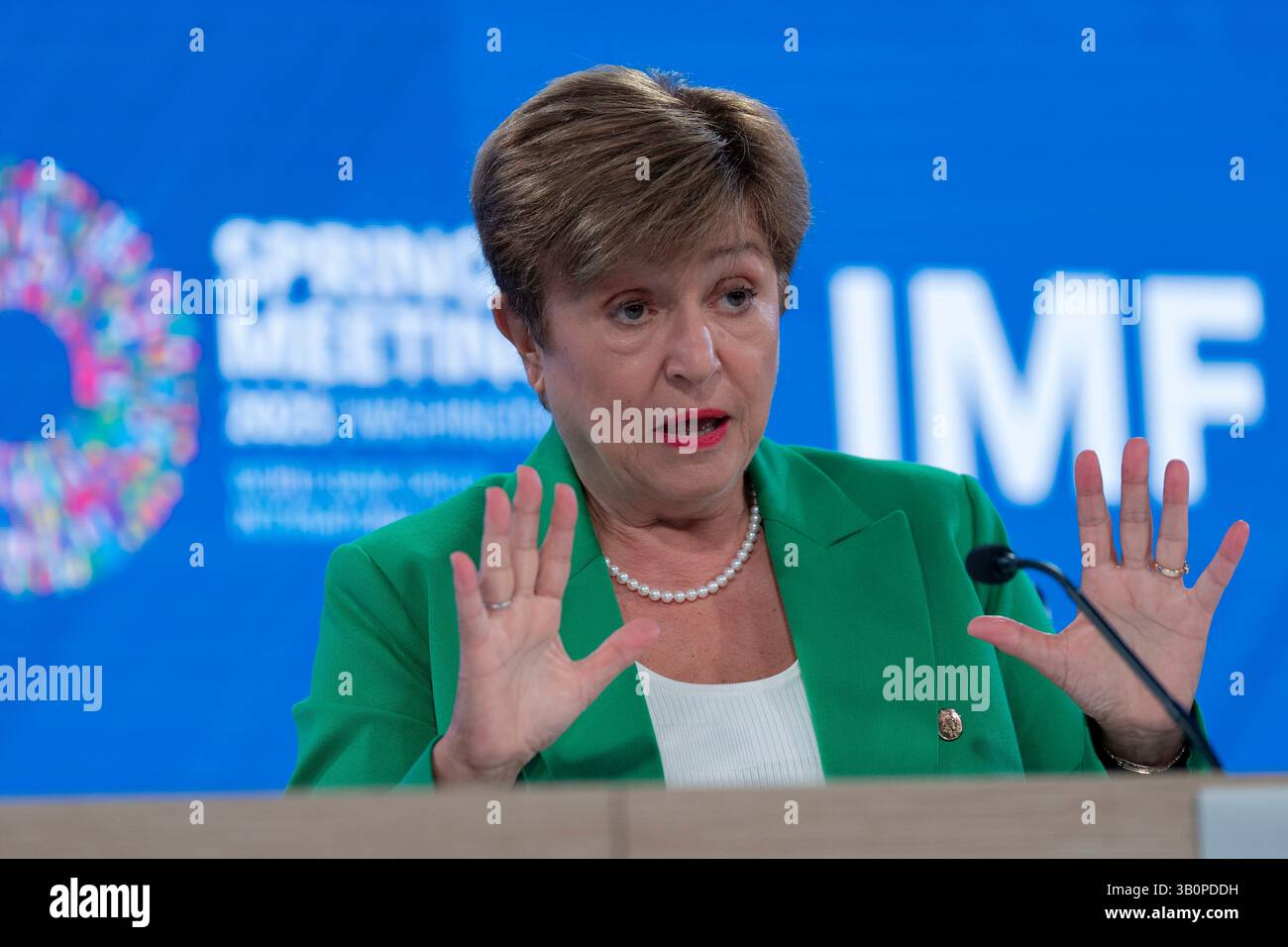International Monetary Fund (IMF) Managing Director Kristalina ...