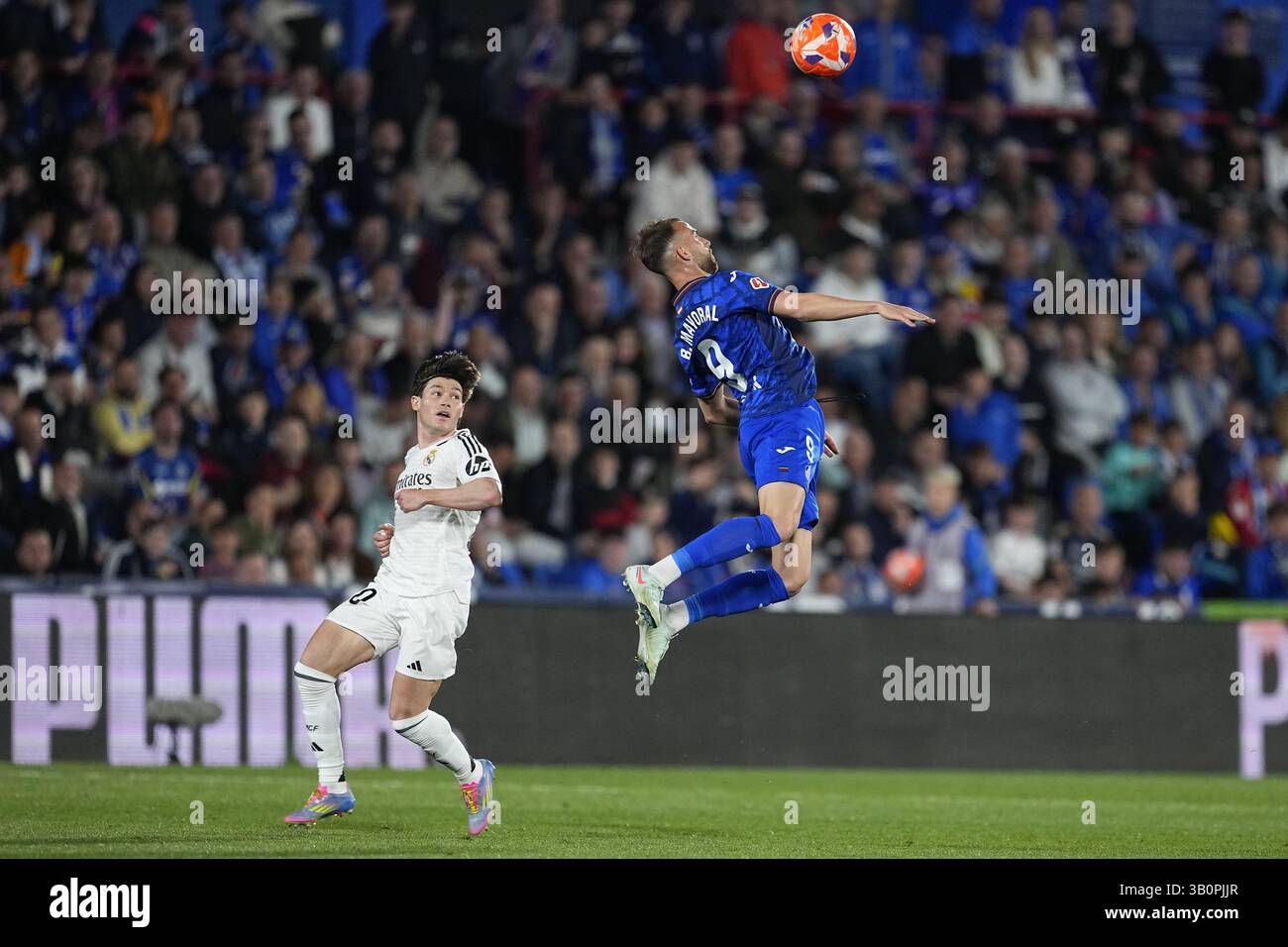 Borja Mayoral of Getafe CF in action during the Spanish League, LaLiga ...