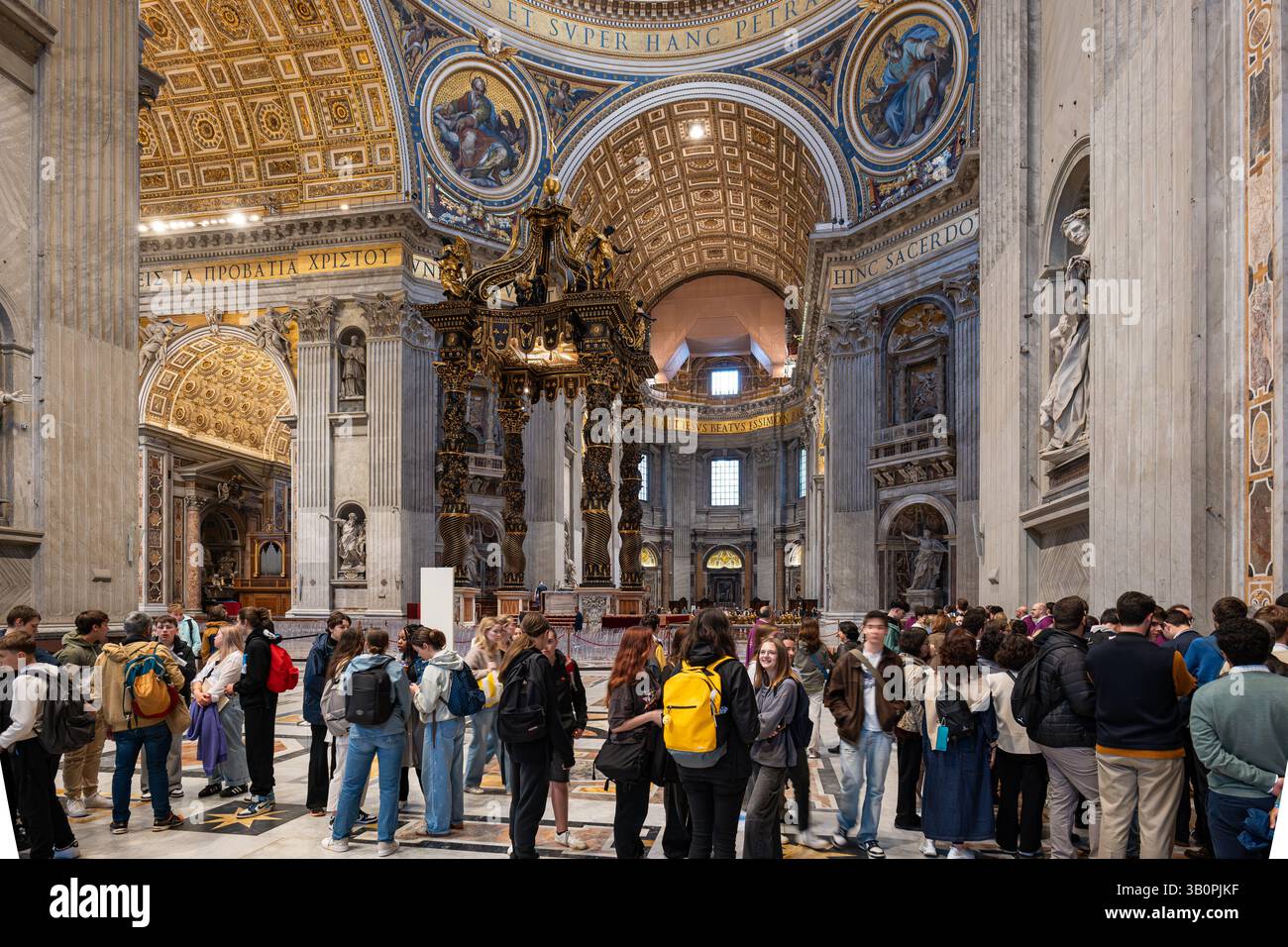 15-04-2025 Saint Peter's Basilica, Vatican City, Rome, Italy. Large ...