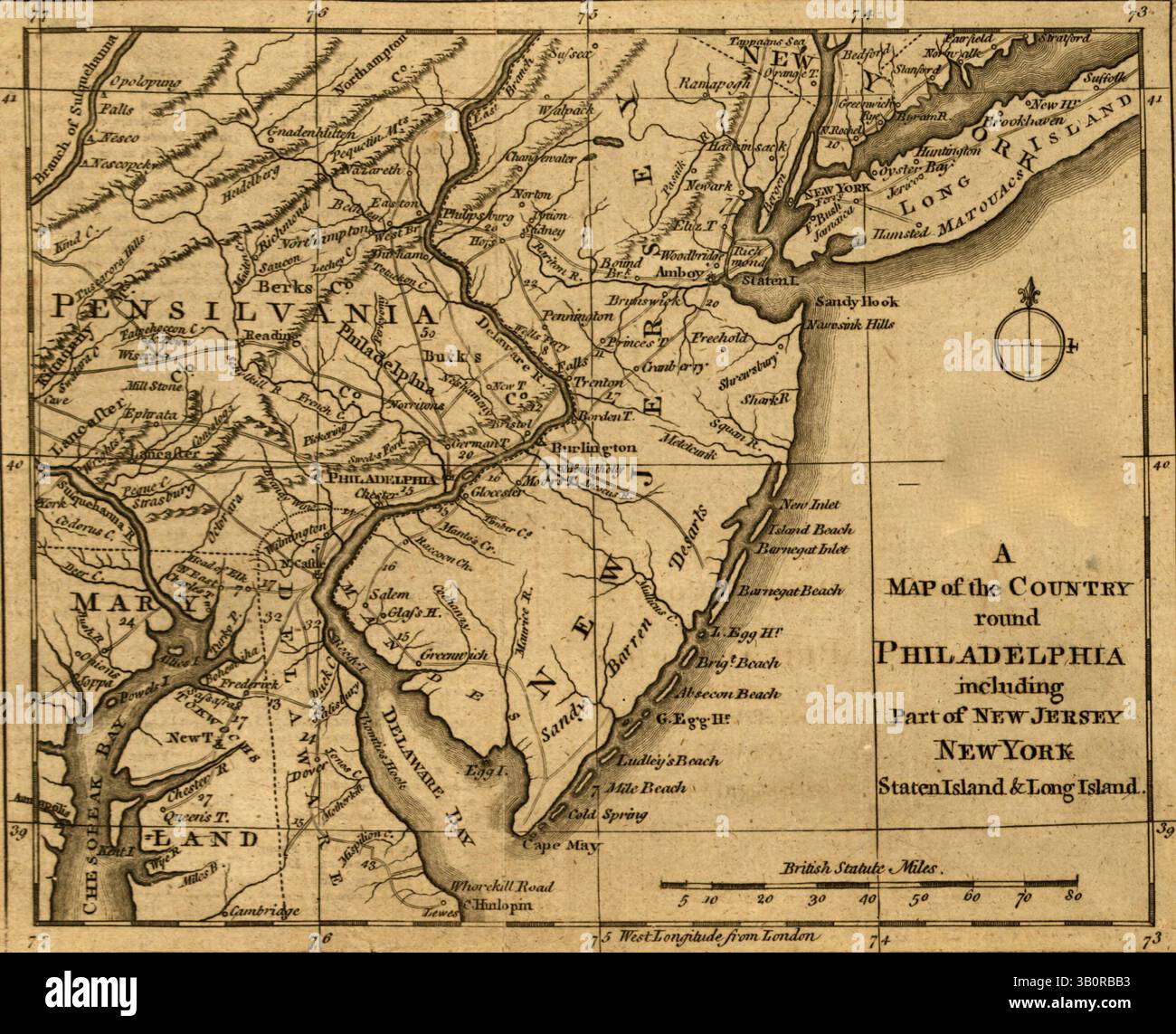 Middle colonies hi-res stock photography and images - Alamy