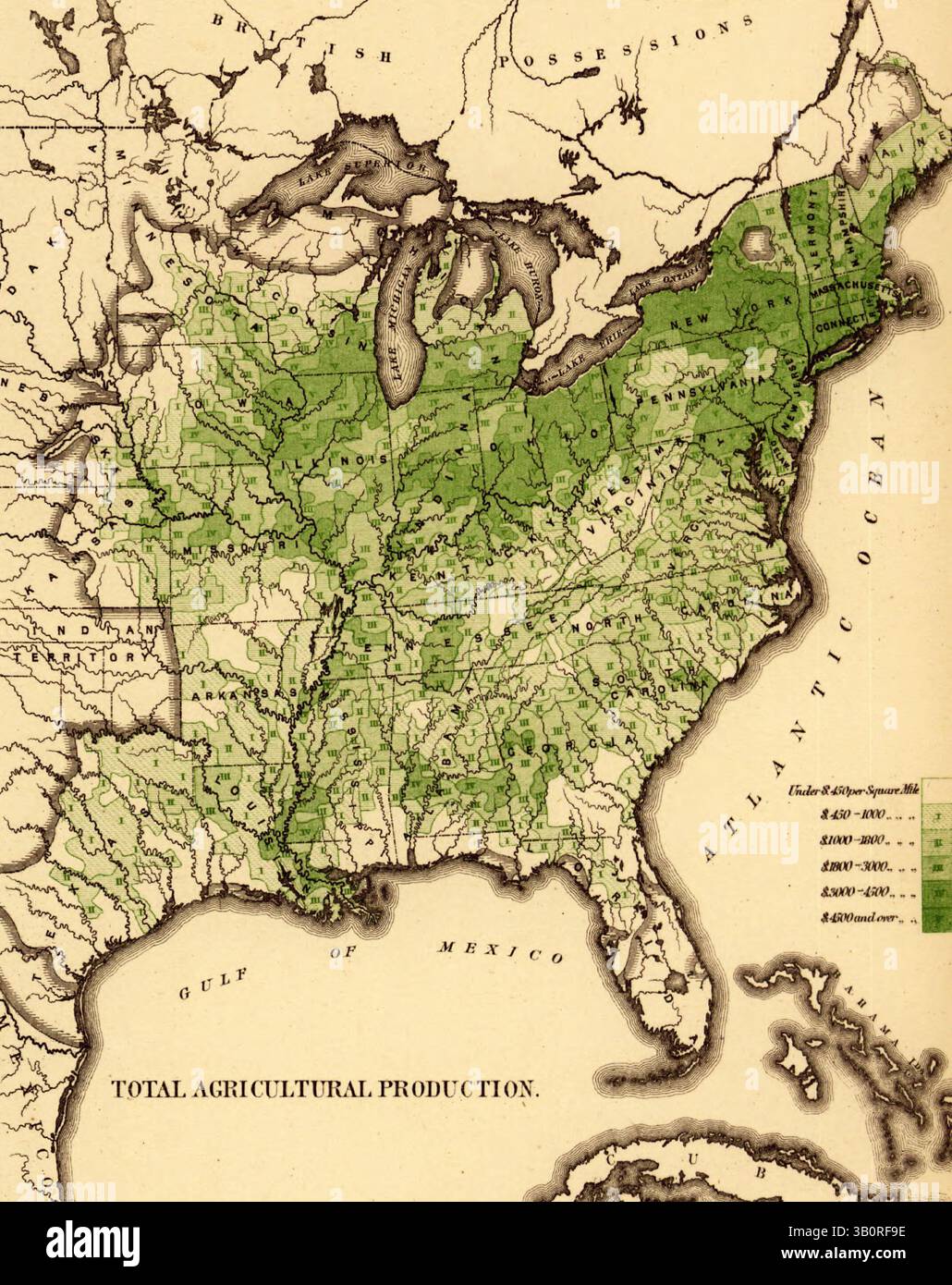 1870 map of united states hi-res stock photography and images - Alamy