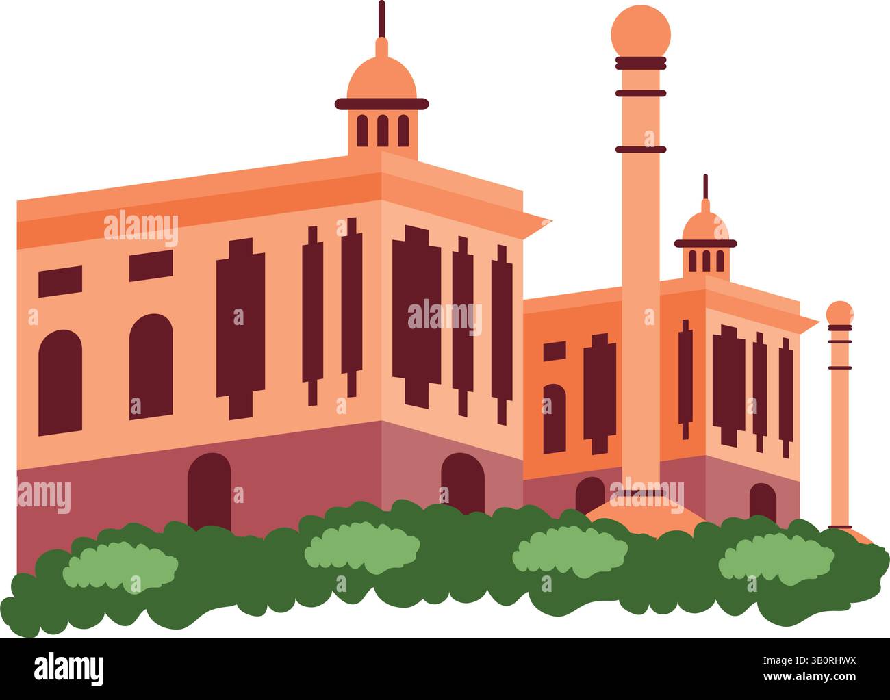 Indian Parliament Government Colonial Heritage Landmark Dome ...