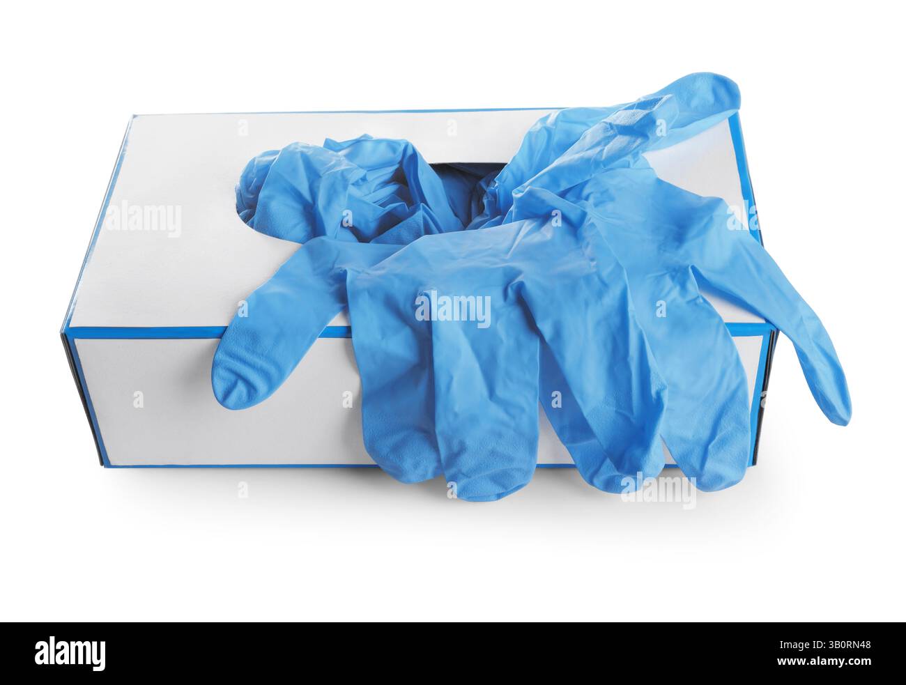 Box of gloves medical Cut Out Stock Images & Pictures - Alamy
