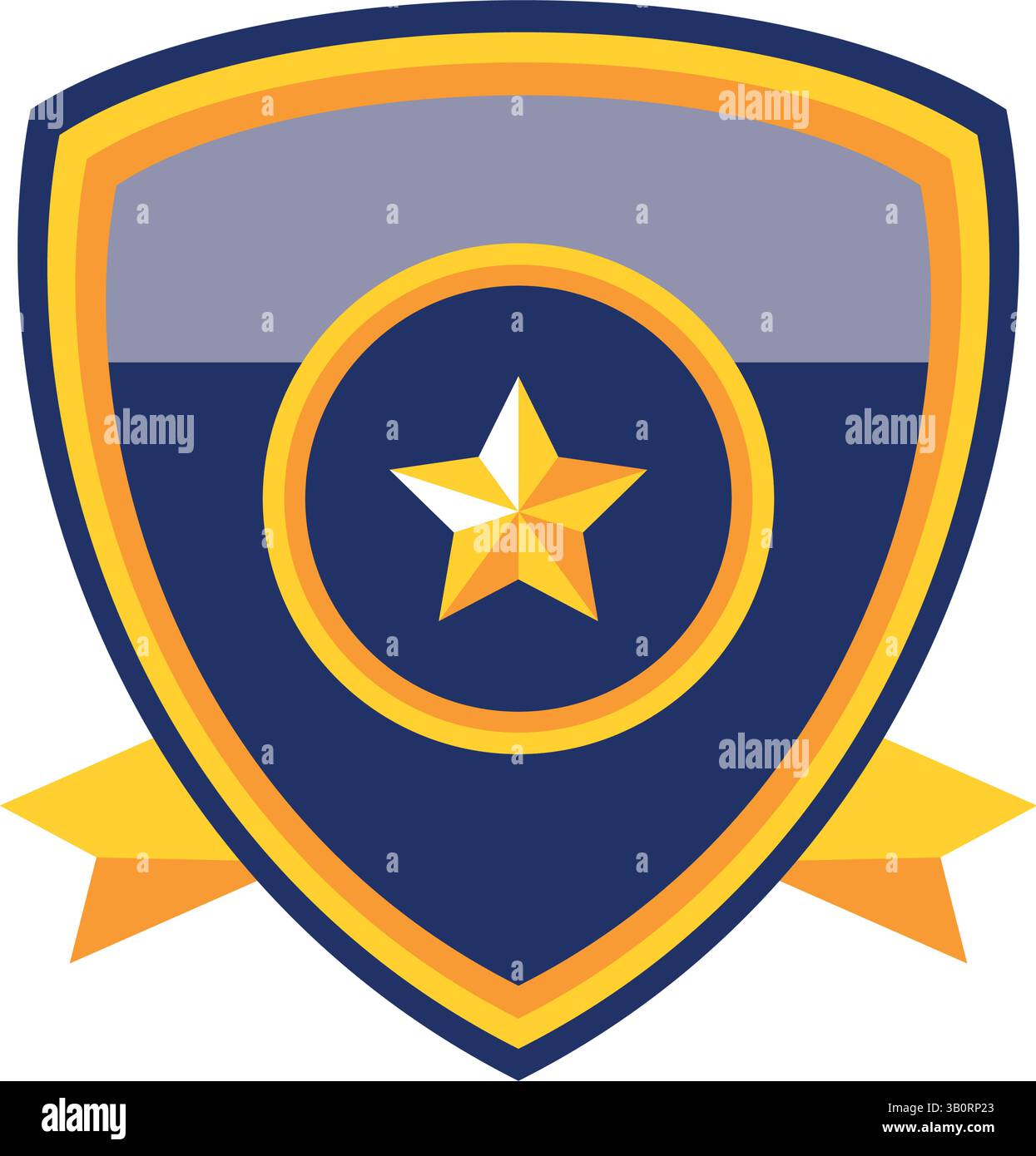 Police Logo Emblem Shield Authority Security Star Badge Rank Justice ...