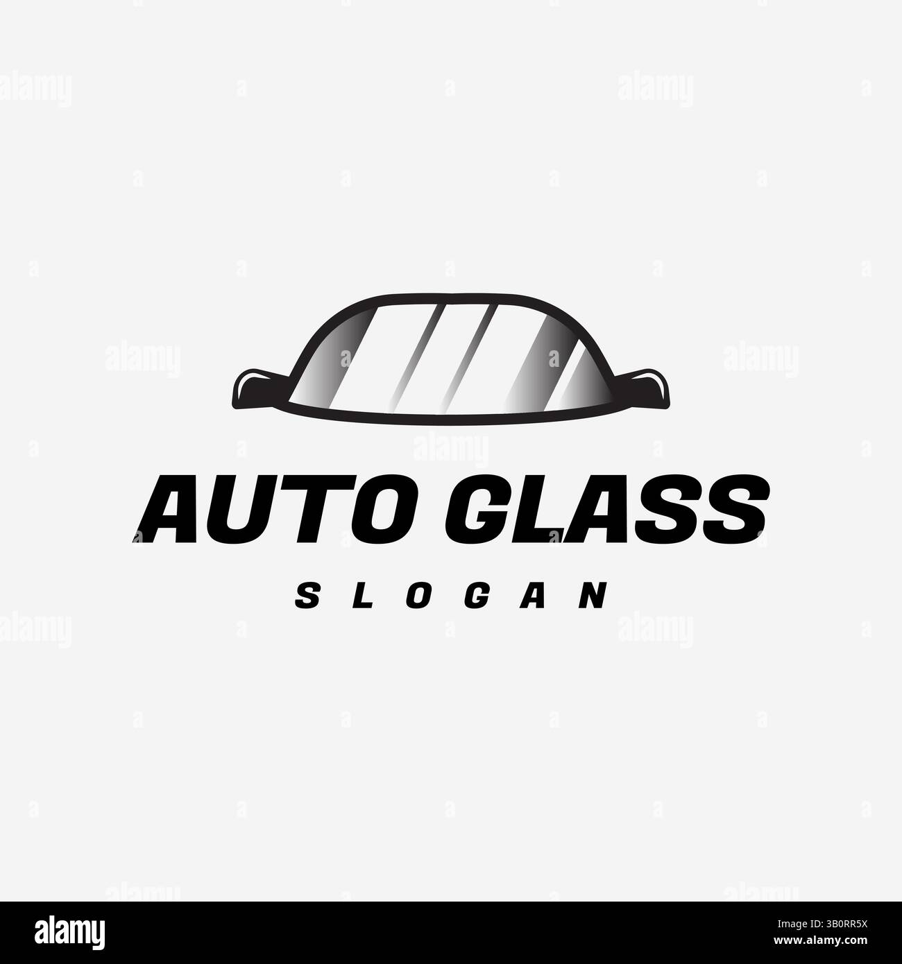 Car sticker windscreen Stock Vector Images - Alamy
