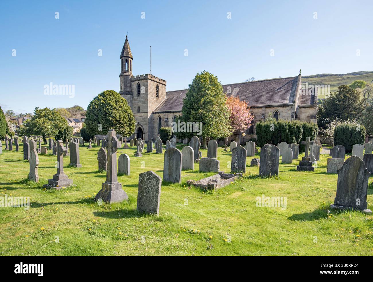 Grade 2 listed church settle north yorkshire hi-res stock photography ...