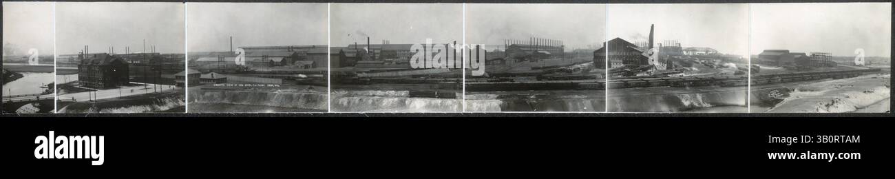June 6, 1912 - Gary, IN, U.S. - Indiana Steel Co.'s plant. (Credit ...
