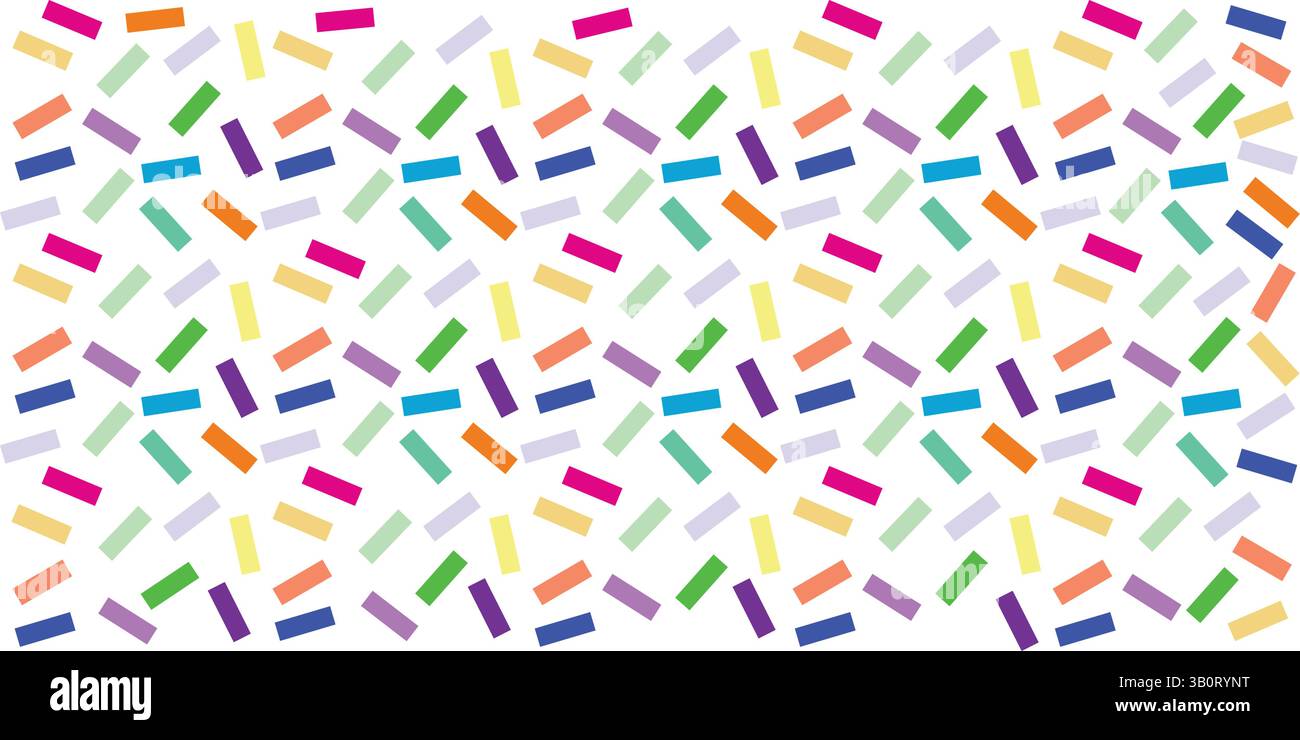 Colorful Confetti Pattern Background Stock Vector Image & Art - Alamy