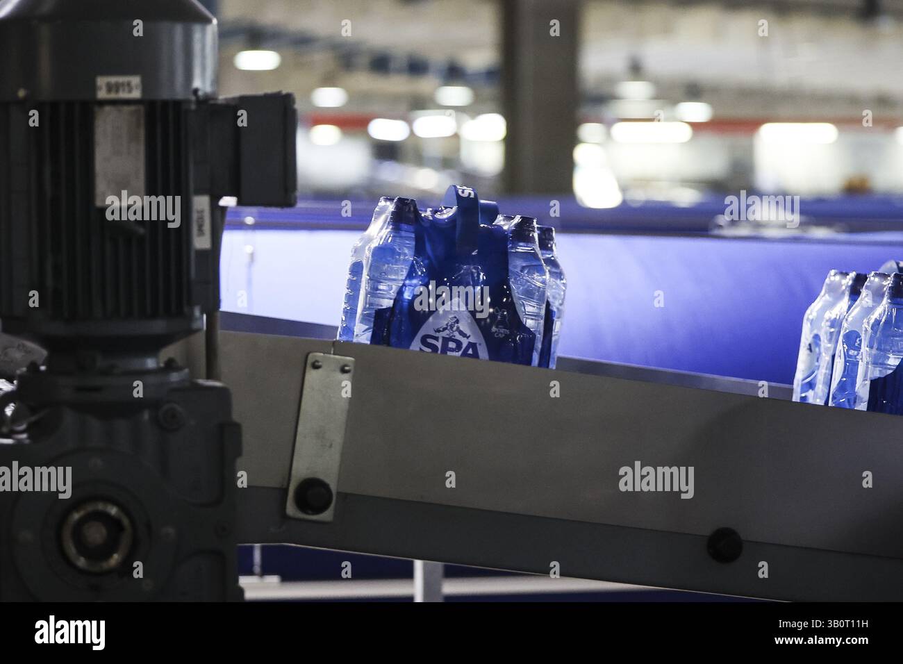 Spa, Belgium. 24th Apr, 2025. Picture of the automatic production chain ...