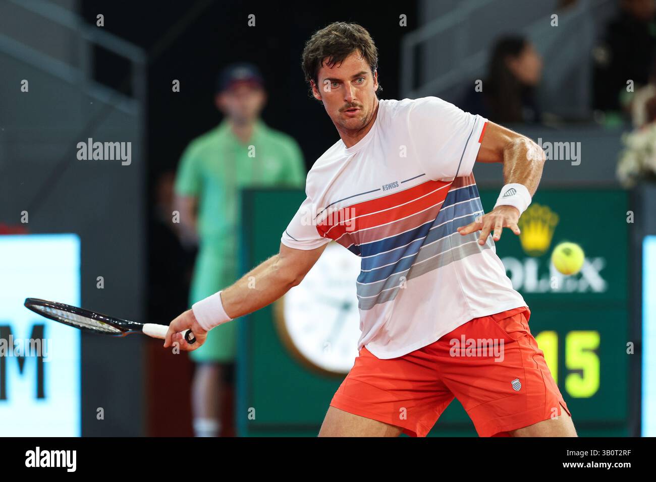 Borna Gojo of Croatia in action during the Mutua Madrid Open 2025, ATP ...