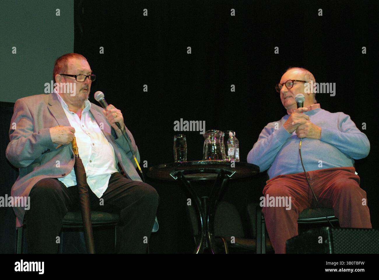 English scriptwriters, Doctor Who alumni Terrance Dicks & Bob Baker on ...