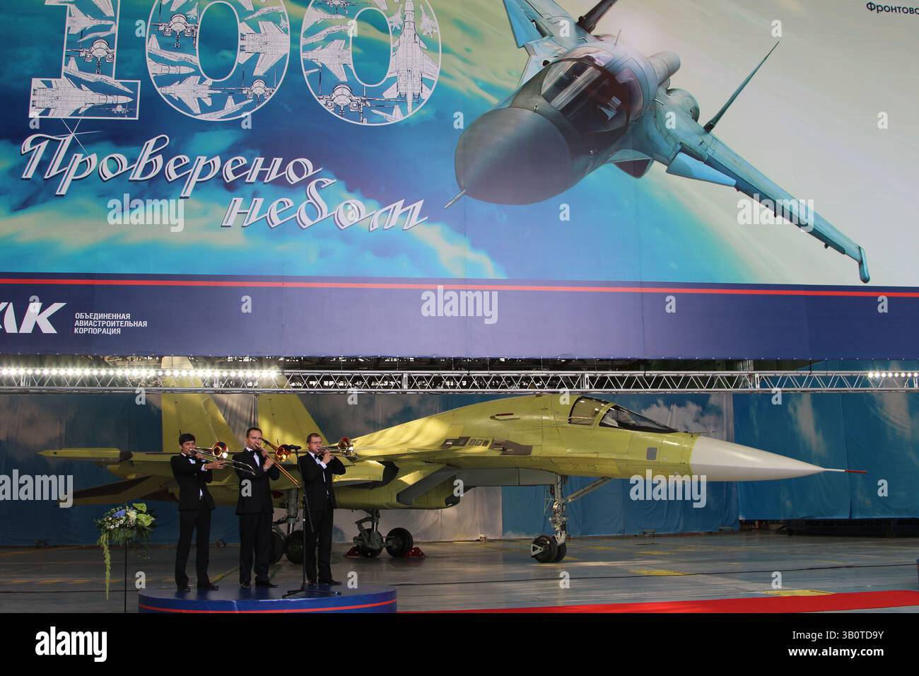 Su-34 is a Soviet-origin Russian twin-engine, twin-seat, all-weather ...