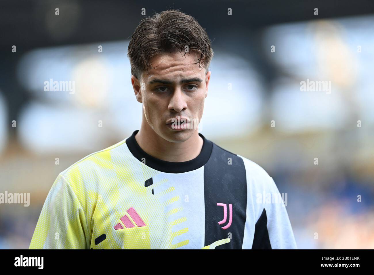 Parma, Italy. 24th Apr, 2025. Kenan Yildiz (Juventus Fc) portrait ...