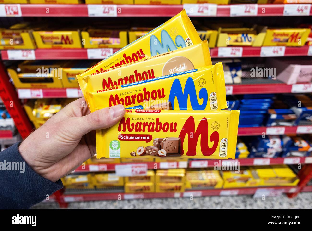 Marabou, owned by Mondelez International, Inc., is reducing the size of ...