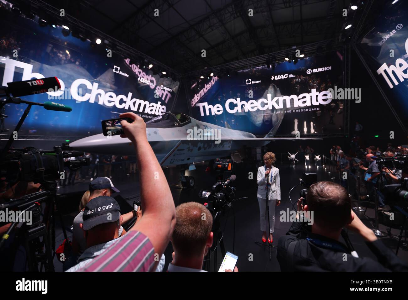 Su-75 Checkmate is a single-engine, stealth fighter aircraft under ...