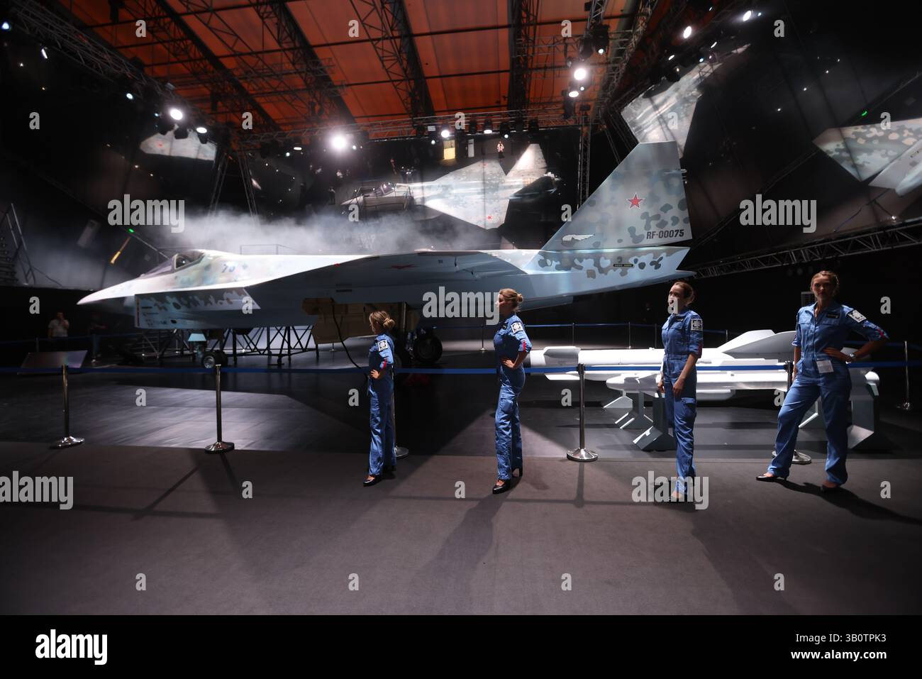 Su-75 Checkmate is a single-engine, stealth fighter aircraft under ...