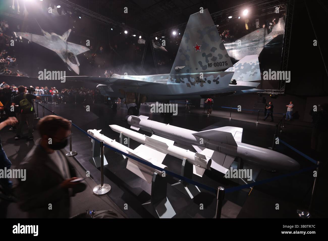 Su-75 Checkmate is a single-engine, stealth fighter aircraft under ...
