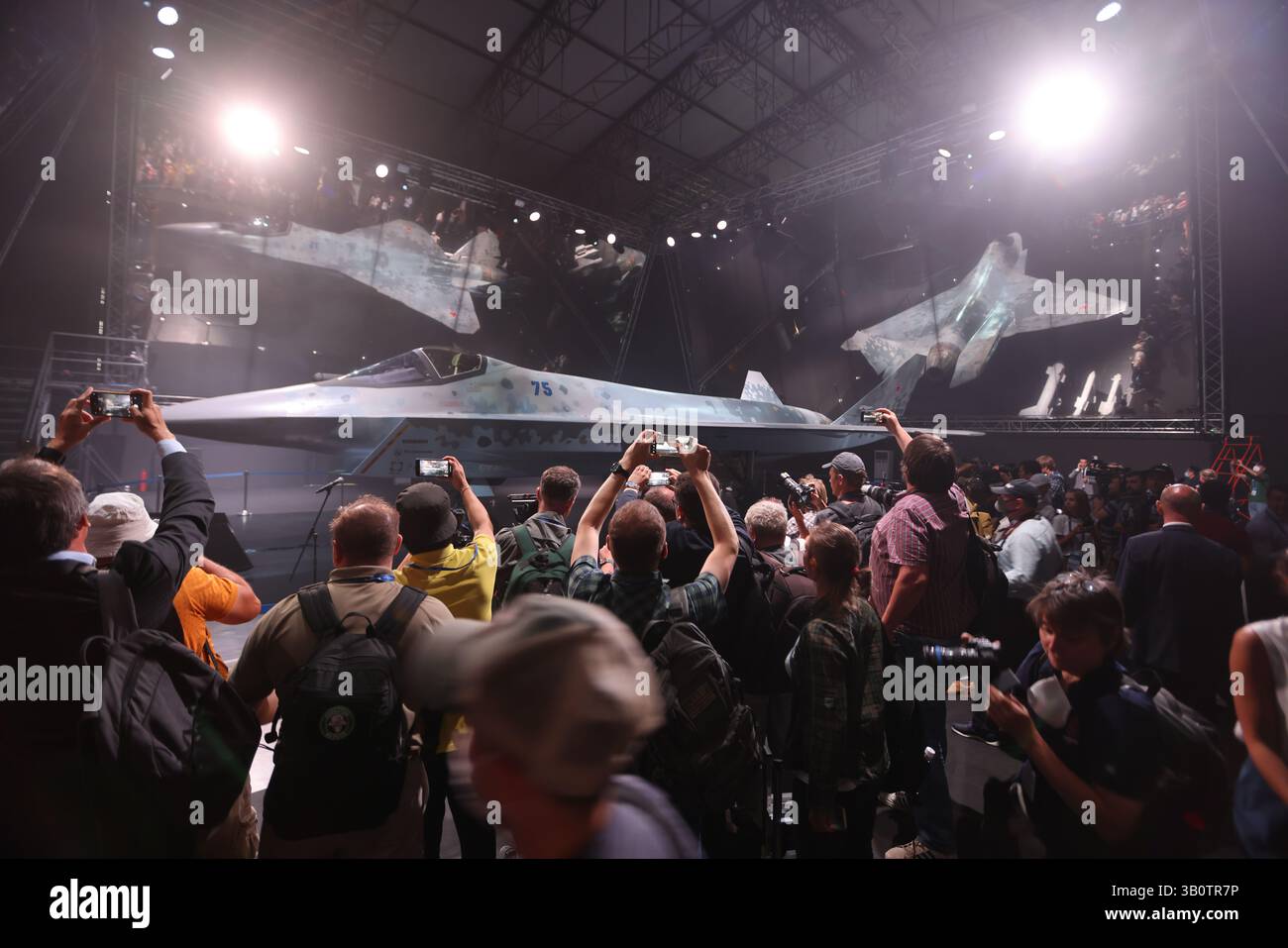 Su-75 Checkmate is a single-engine, stealth fighter aircraft under ...
