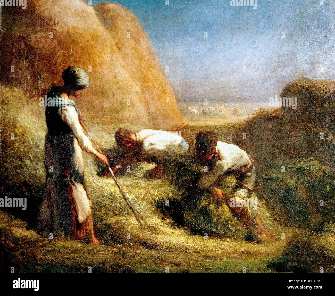 Les botteleurs de foin - The haymakers 1850-1851 by Jean François ...