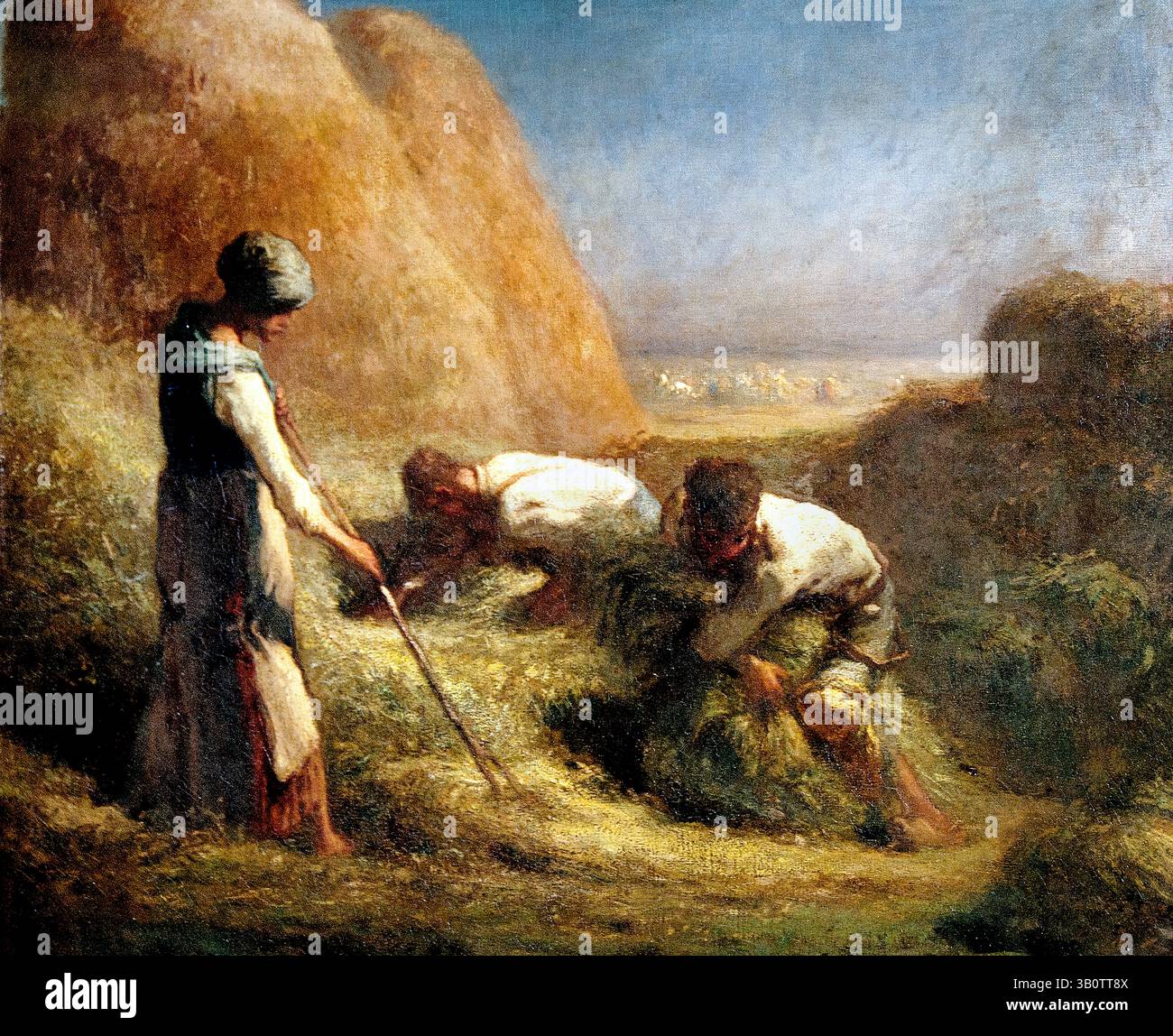 Les botteleurs de foin hi-res stock photography and images - Alamy